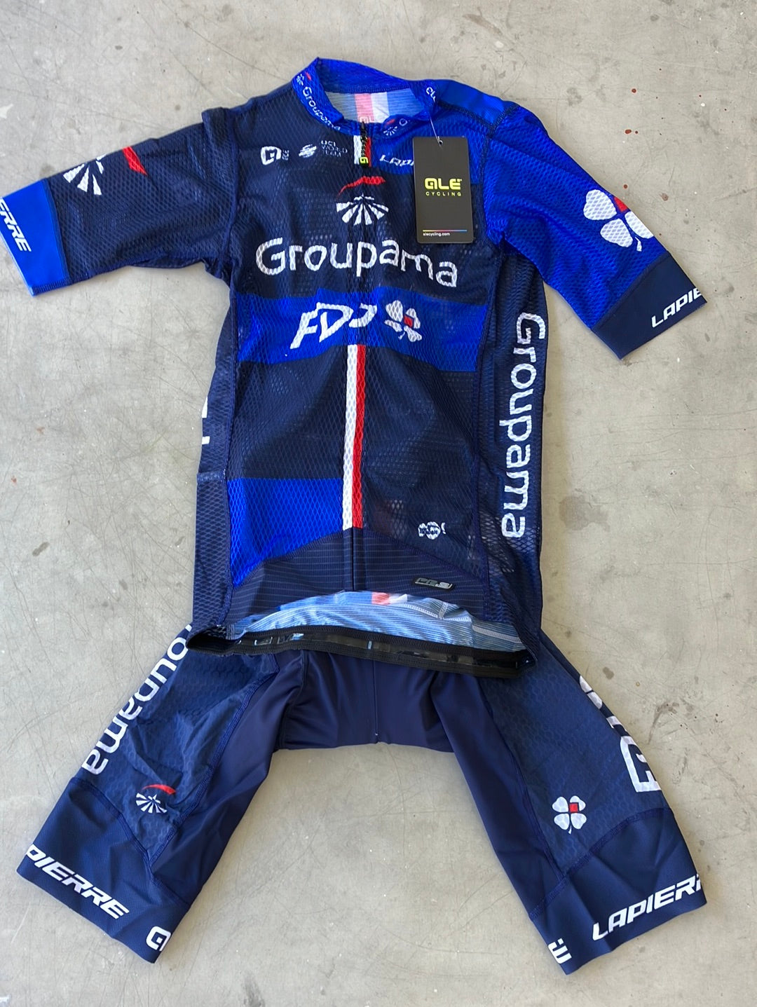 Short Sleeve Summer Jersey and Bib shorts Bundle | Ale | Groupama Fran ...