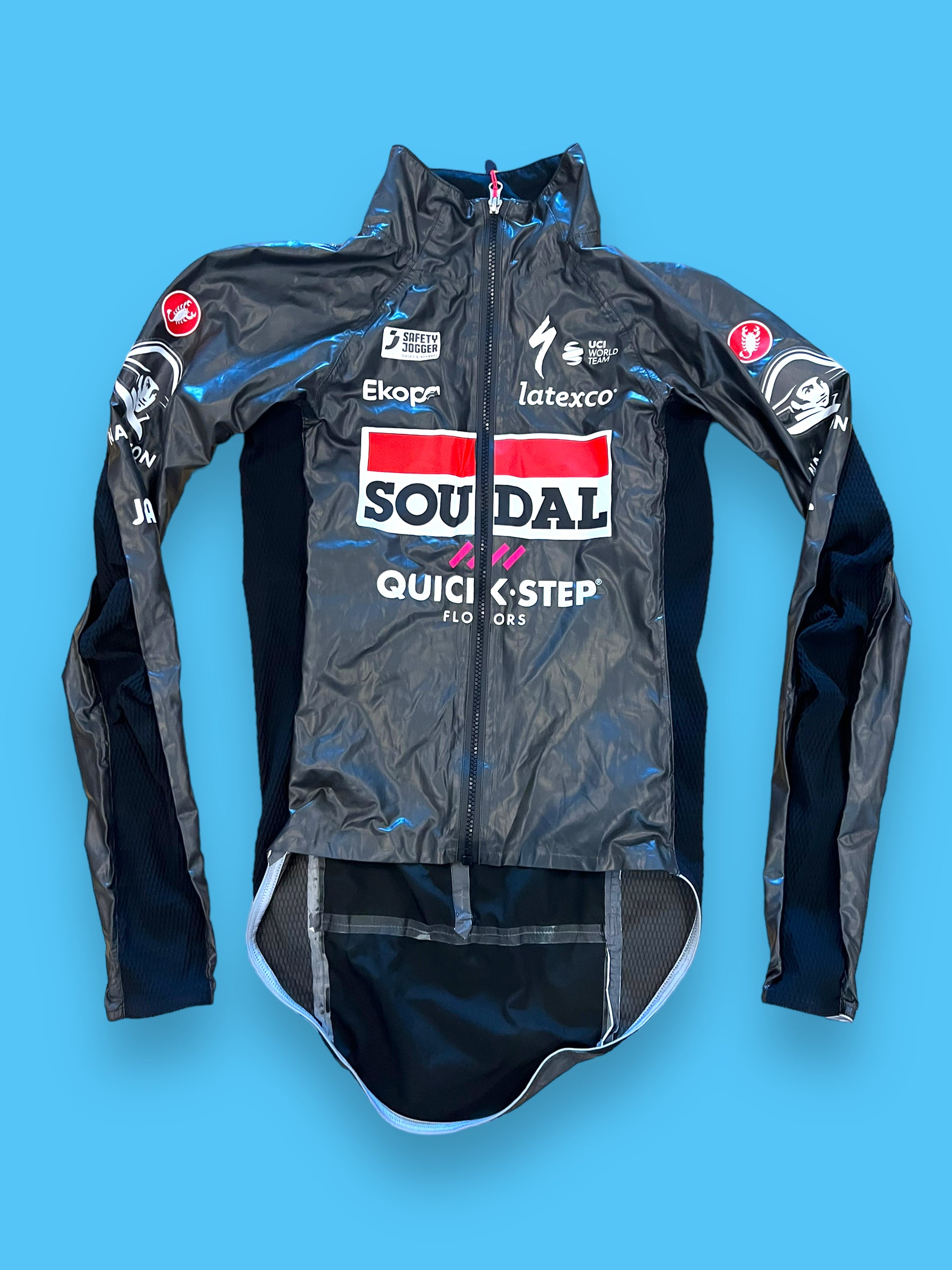 Rain Jacket Slicket Pro | Castelli | Soudal Quick-Step | Pro Team Cycl ...