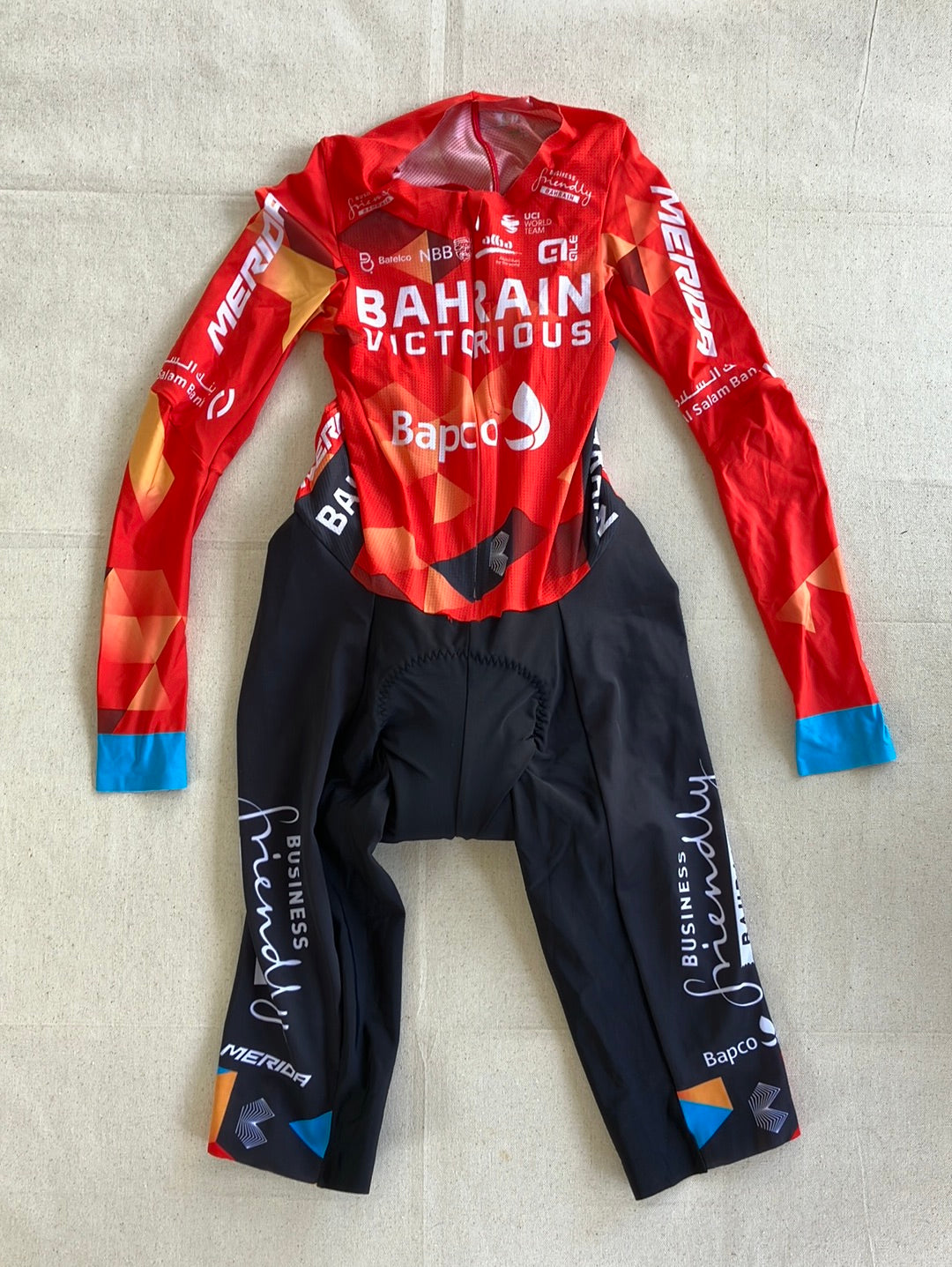TT Suit Long Sleeve | Ale | Team Bahrain Victorious | Pro Cycling Kit ...