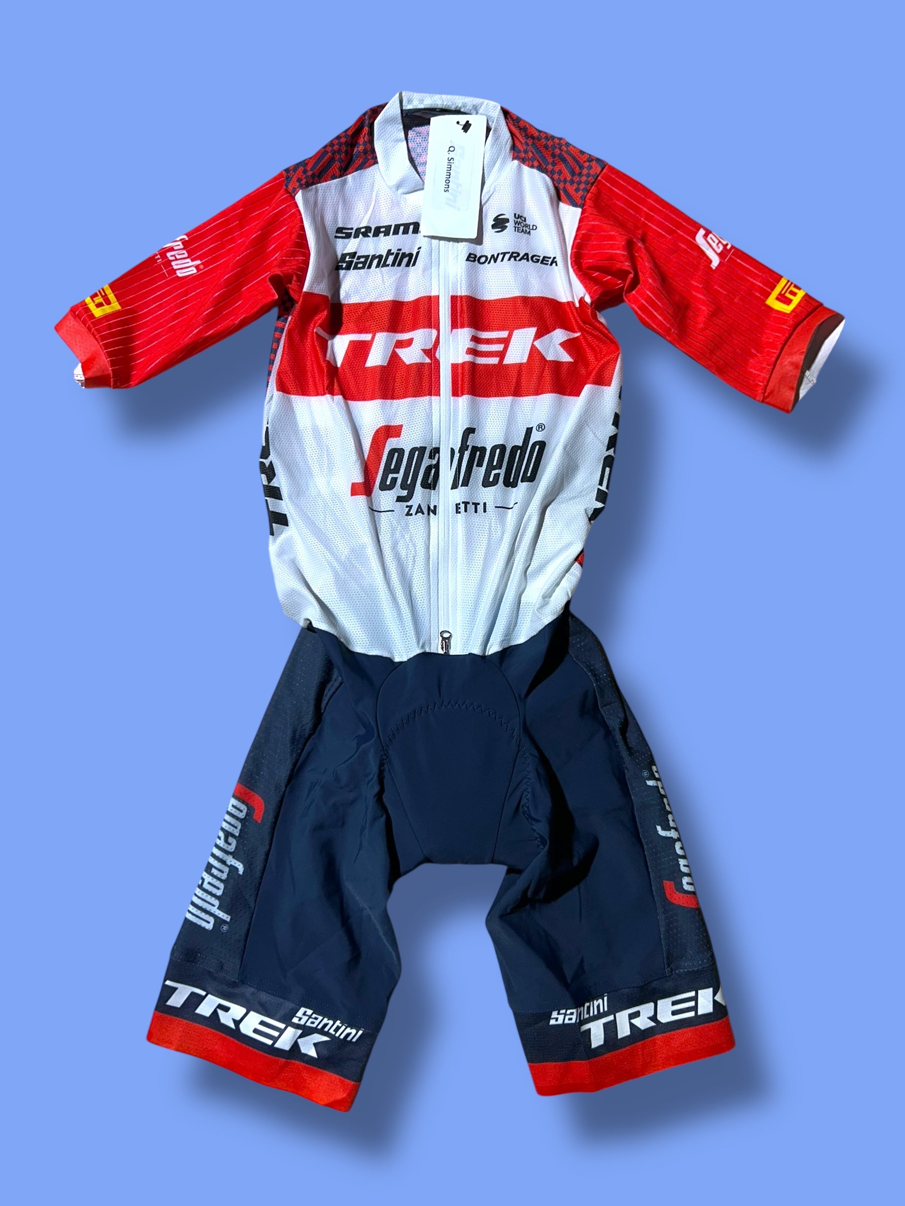 Summer Aero Suit Roadsuit Sprint Suit Team Issued! | Santini | Trek Se ...