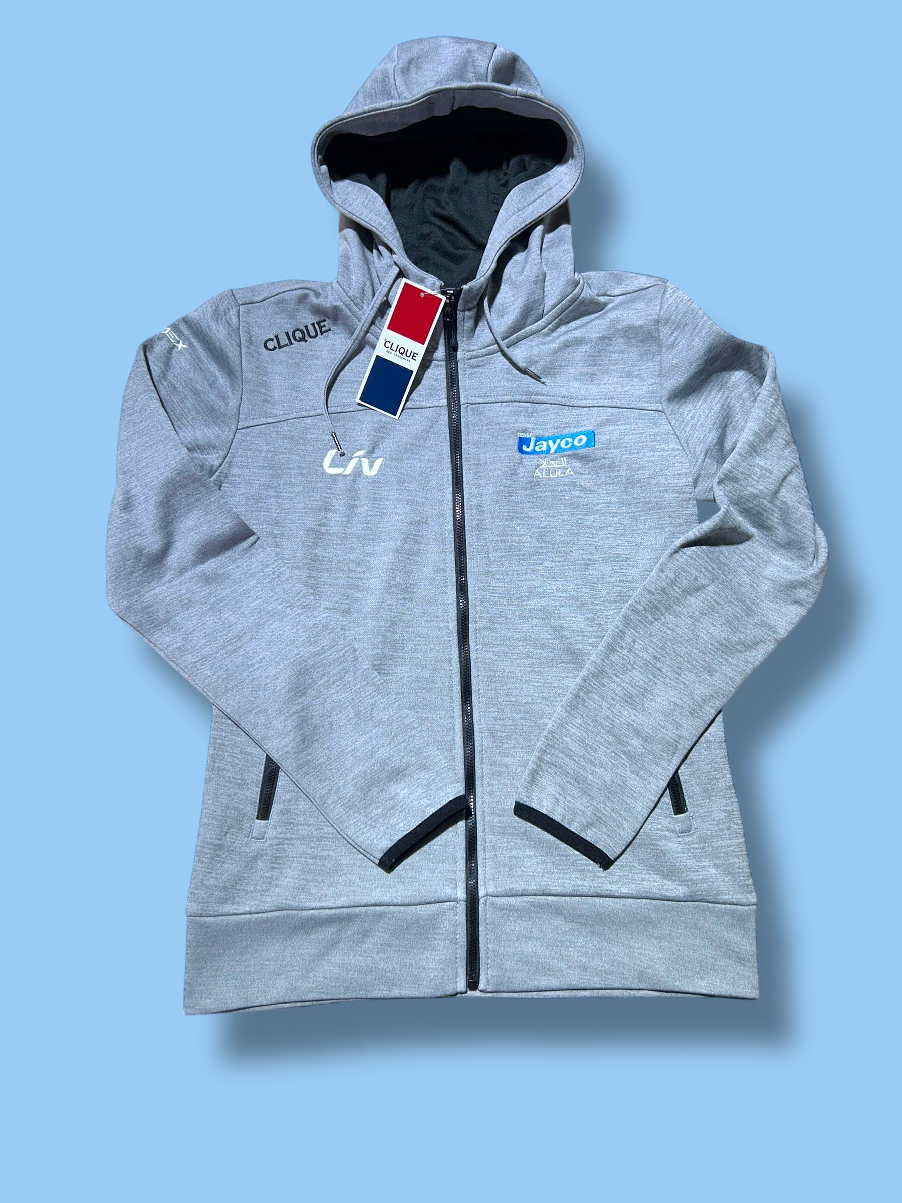 Track Top Sweat Zipped | Clique | Jayco Alula| Pro Cycling Kit – Pro ...