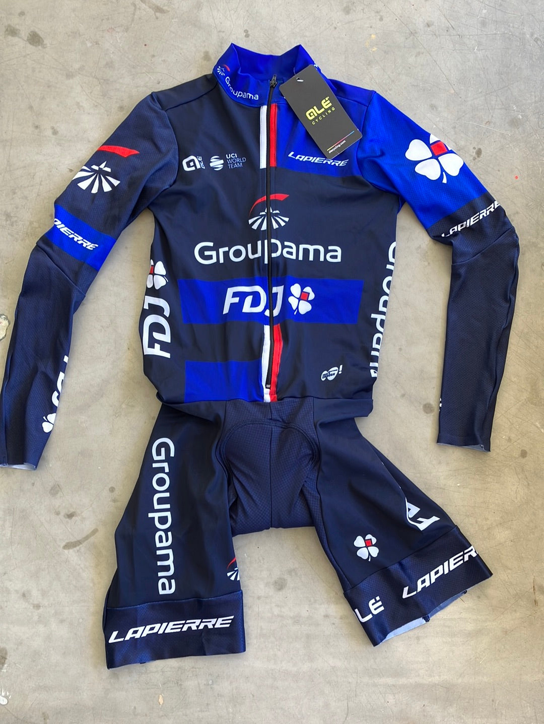 TT Suit | Ale | Groupama Française des Jeux FDJ | Pro Team Cycling Kit ...