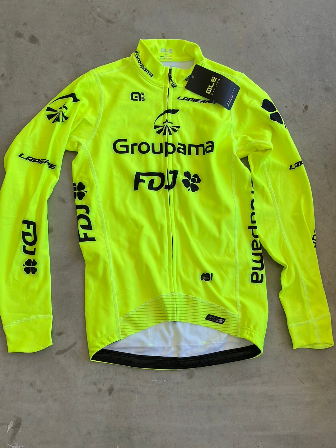 Long Sleeve Thermal Jersey | Ale | Groupama Française des Jeux FDJ | P ...