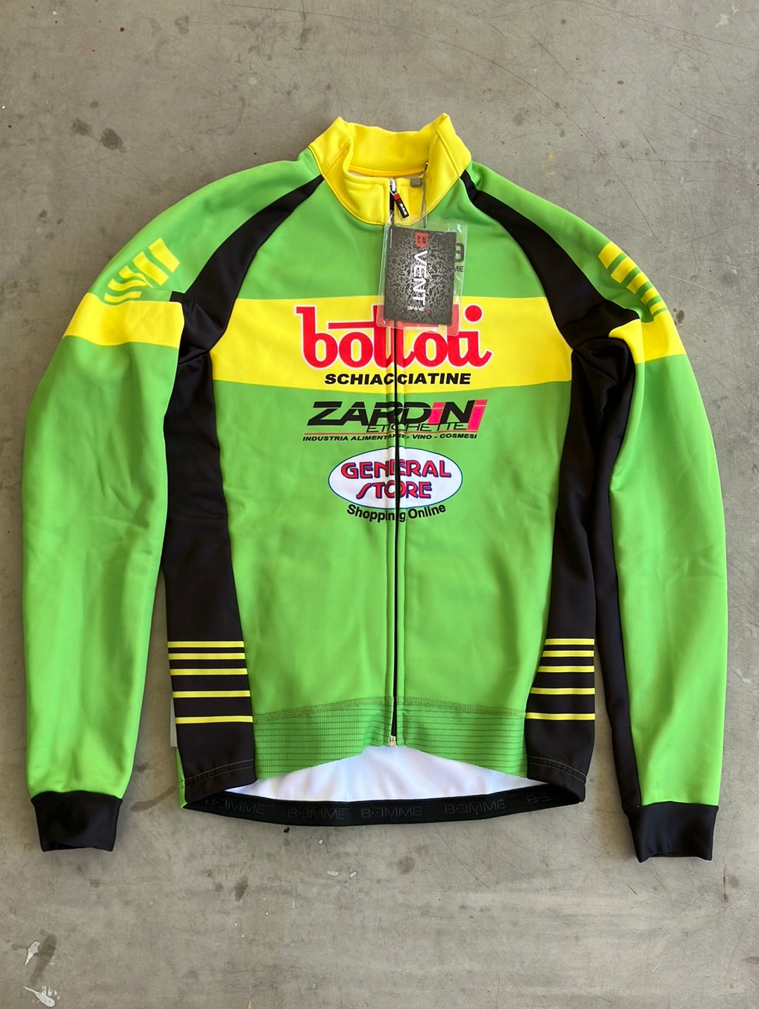 Bottoti | Biemme Deep Winter Gabba Jacket | Green | Pro-Issued Team Ki ...