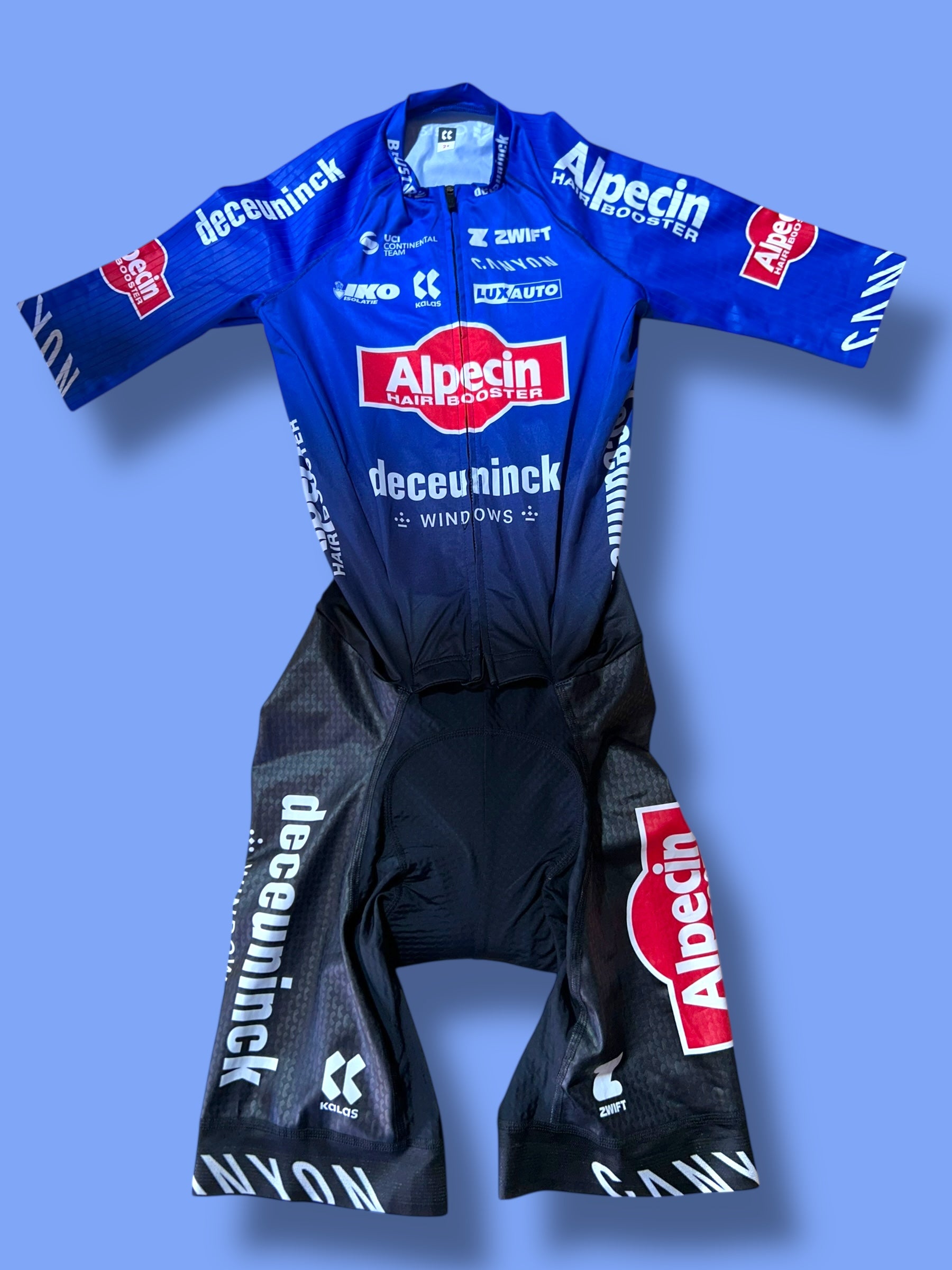 Racesuit Track Cyclocross Crit TT Time Trial | Alpecin Deceuninck Kala ...