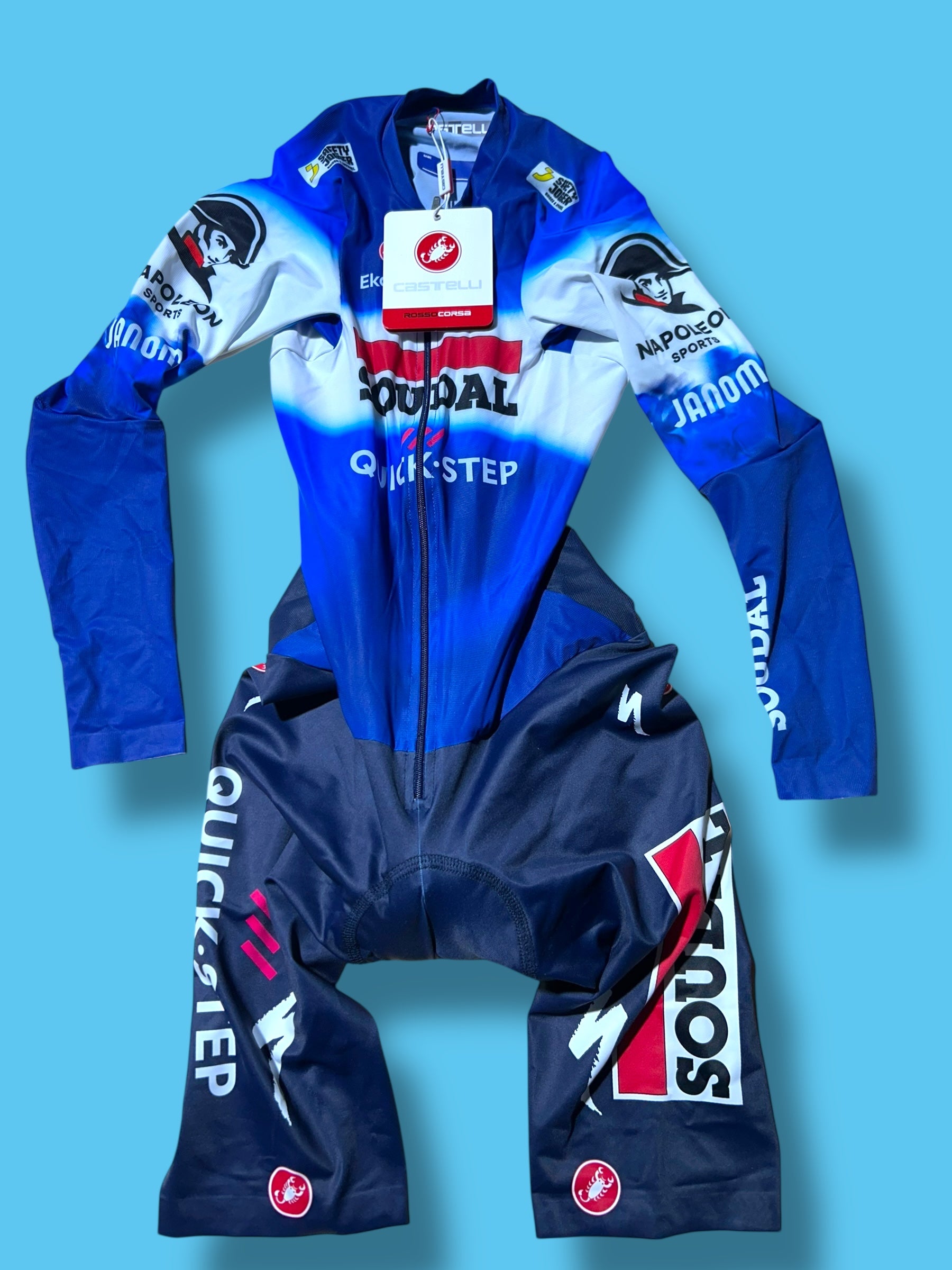Bodypaint 4.x Speed Suit TT Suit Time Trial Triathlon Aerosuit Pro Rid ...