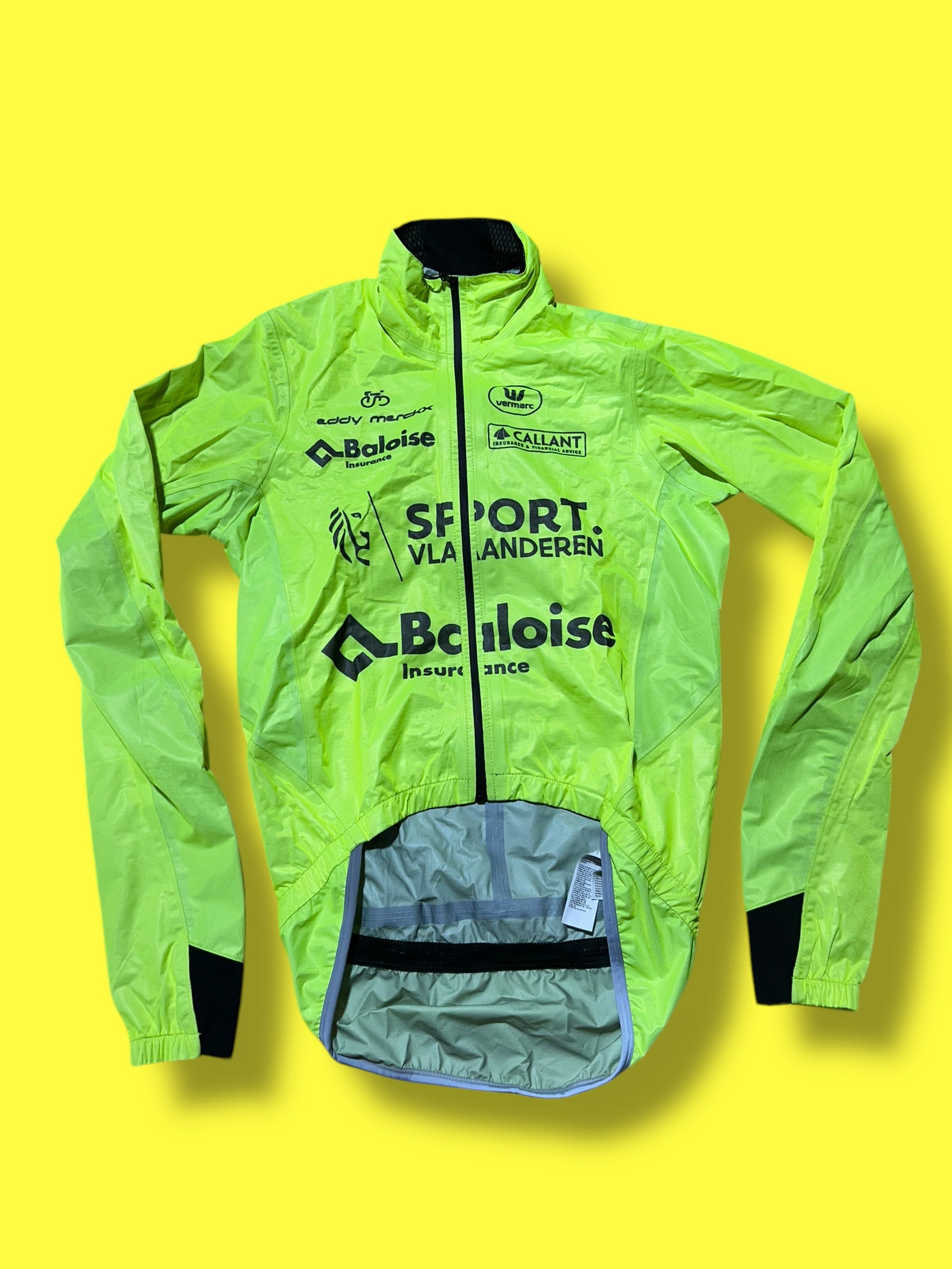Waterproof Jacket Cape Rain Windproof | Vermarc | Flanders Baloise| Pr ...